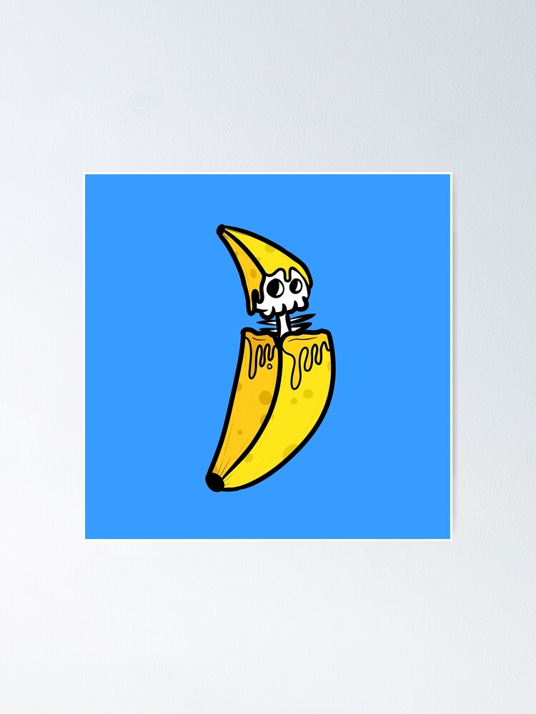 "A Dead Banana" Poster for Sale by KingScribbler | Redbubble