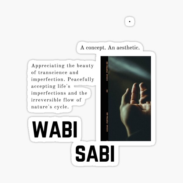 "Wabi Sabi" Sticker by ReyOn | Redbubble