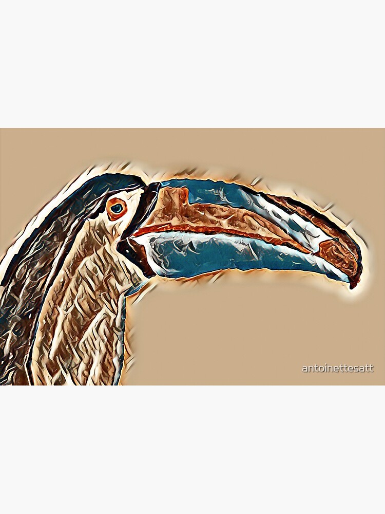 "Tan toucan" Sticker for Sale by antoinettesatt | Redbubble