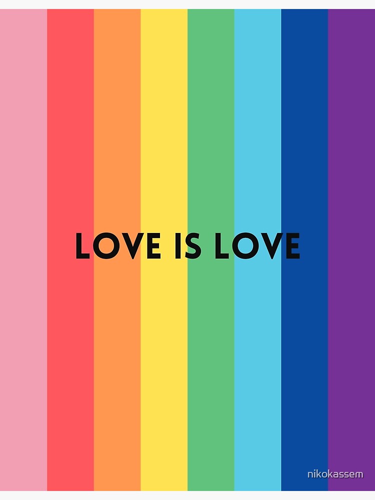 "Gay Pride Day Free to Love Polyamory Sticker Poly Polycule Polyamorous ...