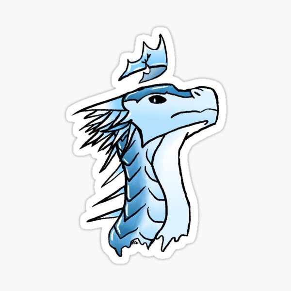 "Wings of Fire Winter" Sticker for Sale by Sky44101 | Redbubble