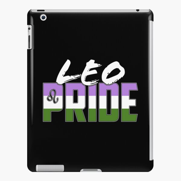 Leo Genderqueer Pride Flag Zodiac Sign Ipad Case And Skin For Sale By