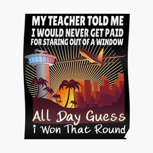 "Funny Air Traffic Controller Saying ATC Flight Control (National ...