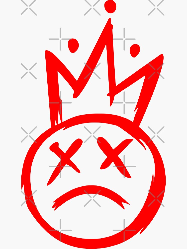 "King Emo JDM Domo Frown" Sticker for Sale by Wifidonink | Redbubble