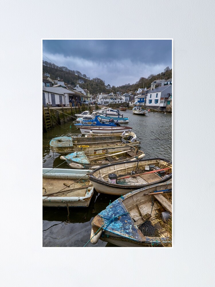 "Polperro Harbour, Cornwall" Poster by VnGphoto | Redbubble