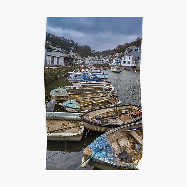 "Polperro Harbour, Cornwall" Poster by VnGphoto | Redbubble
