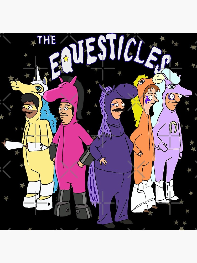 Lámina fotográfica «Amigos de caballo de búsqueda de dibujos animados ...