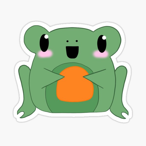 "MangoBango690 Twitch Emote Mango Frog" Sticker for Sale by Werteriss ...
