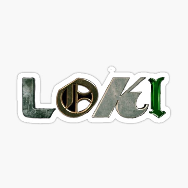 "Loki Series Title" Sticker by reiano268 | Redbubble