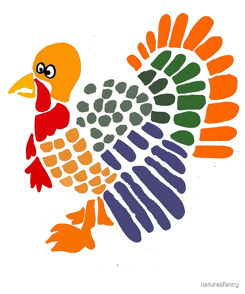 "Funky Funny Turkey Abstract Art" by naturesfancy | Redbubble