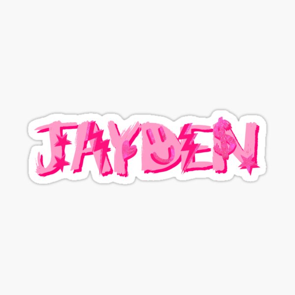 "JAYDEN name" Sticker by juliasantos5 | Redbubble