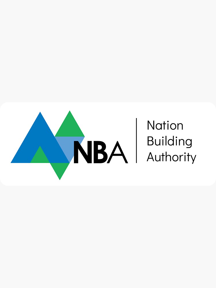 "Nation Building Authority" Sticker for Sale by Tangibles | Redbubble