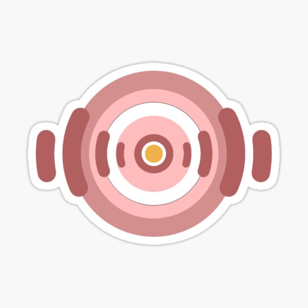 "Pink Sound" Sticker for Sale by BrazilOfCourse | Redbubble