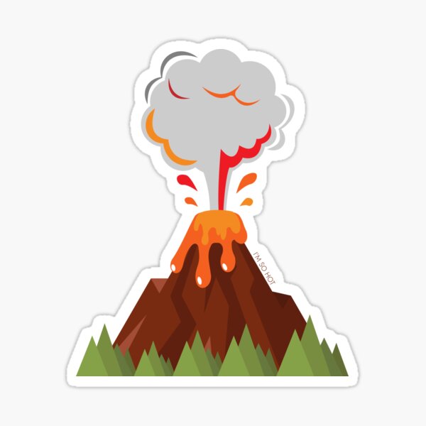 "So hot" Sticker for Sale by SeanIdeas | Redbubble