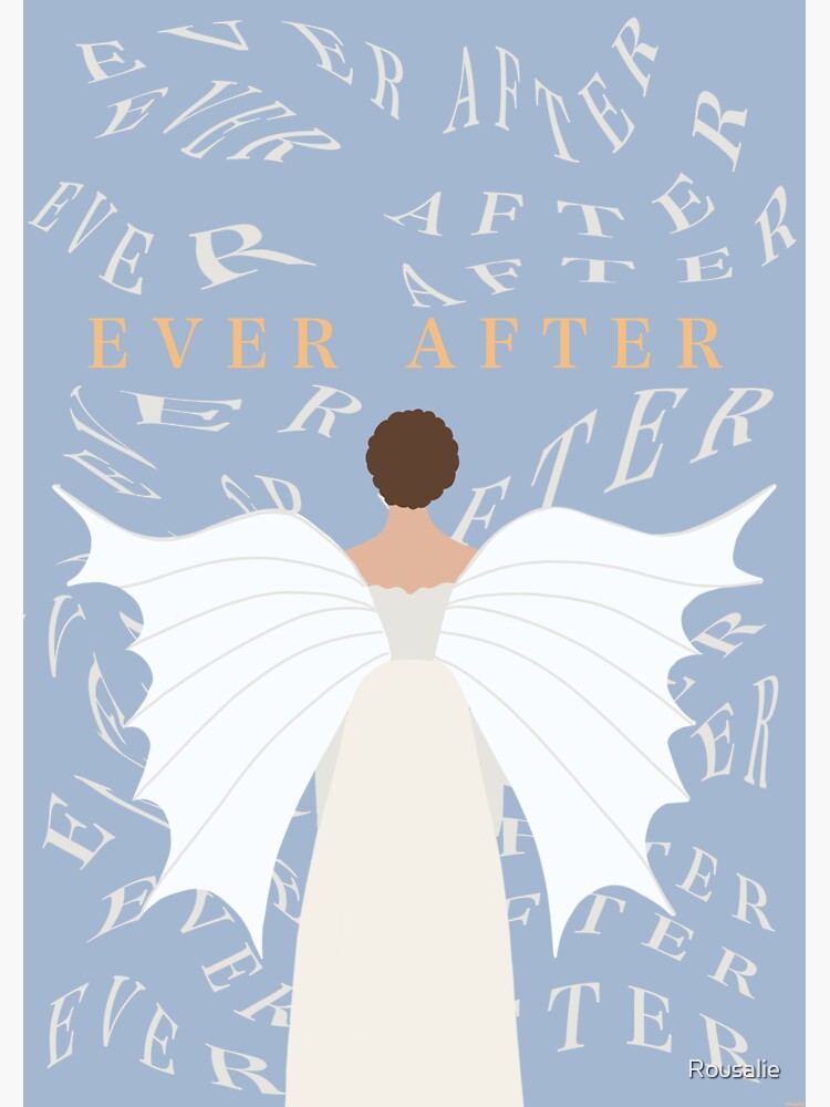 "Ever After - Book Cover " Sticker for Sale by Rousalie | Redbubble