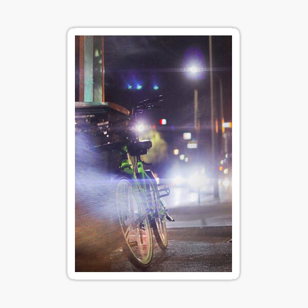 "Bike Flares" Sticker for Sale by SaundersPhotos | Redbubble