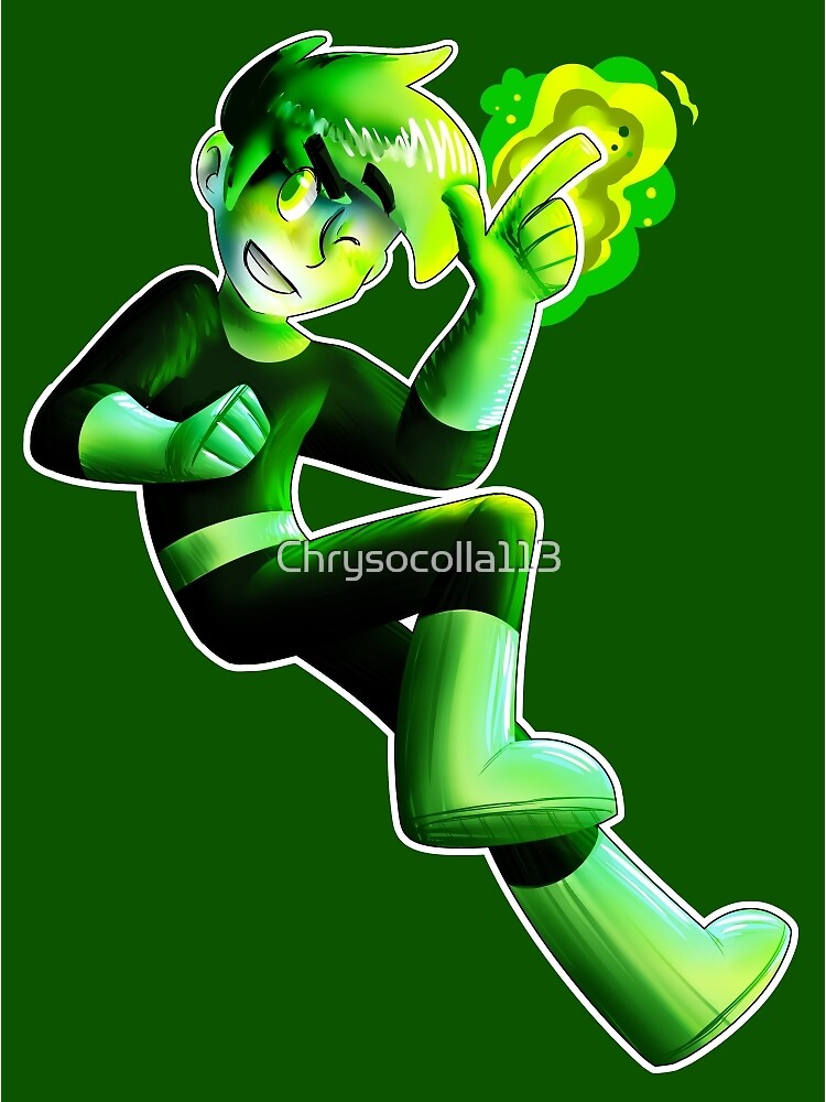 Ghost Ray Danny Phantom Poster For Sale By Chrysocolla113 Redbubble