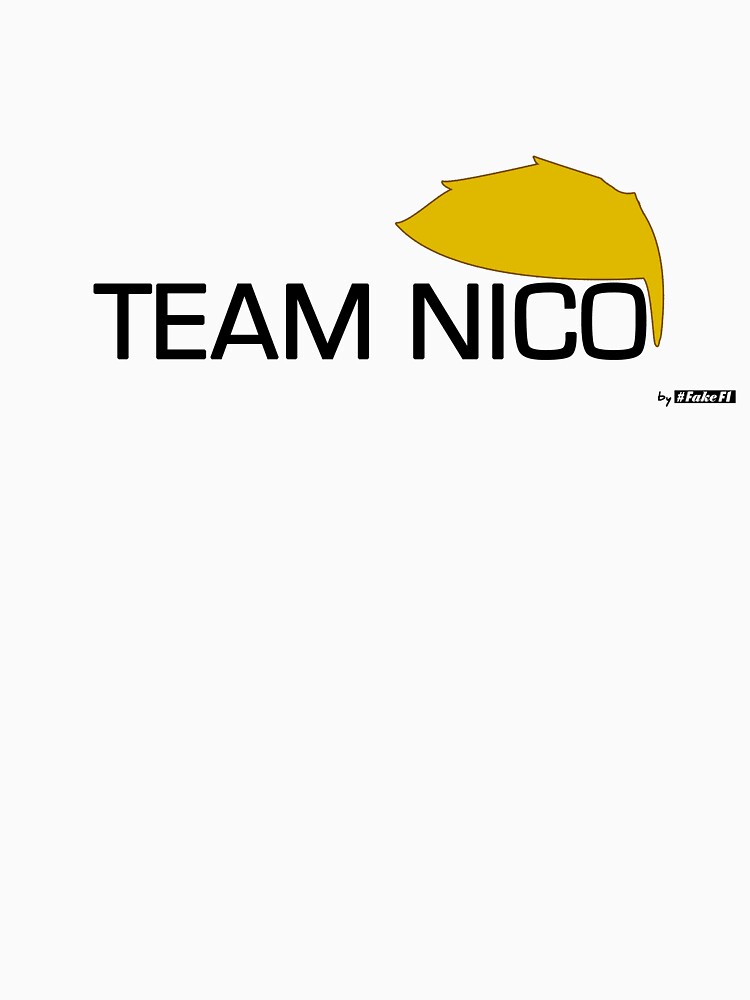 "Team Nico" T-Shirt von FakeF1Shop | Redbubble