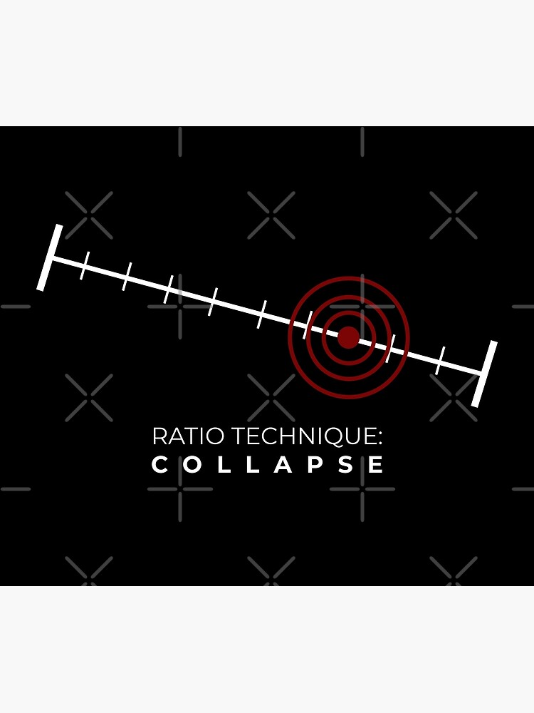 "Nanami Kento Jujutsu Kaisen Ratio Technique" Photographic Print for ...