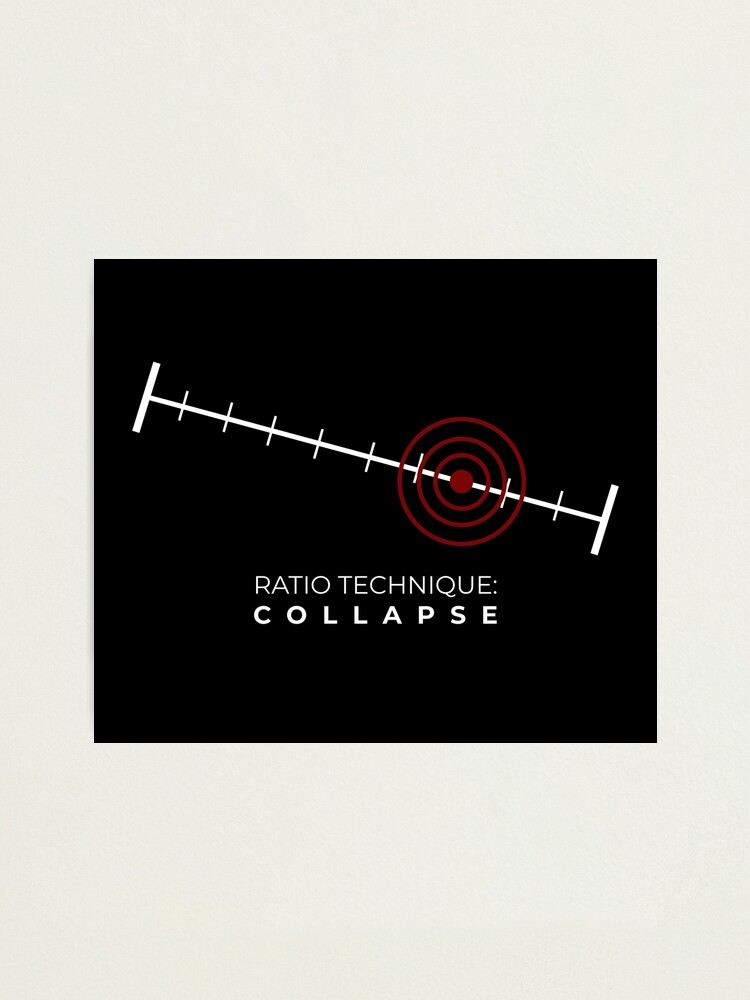 "Nanami Kento Jujutsu Kaisen Ratio Technique" Photographic Print for ...