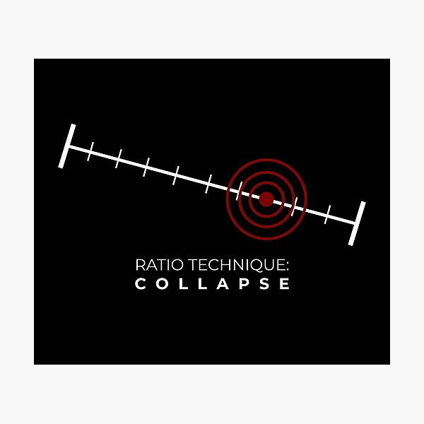 "Nanami Kento Jujutsu Kaisen Ratio Technique" Photographic Print for ...