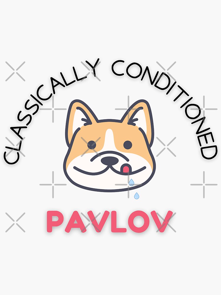 "MerchHaus - Classically Conditioned Funny Pavlov's Dog Pun Design ...