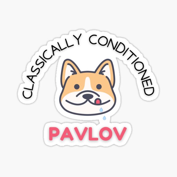 "MerchHaus - Classically Conditioned Funny Pavlov's Dog Pun Design ...