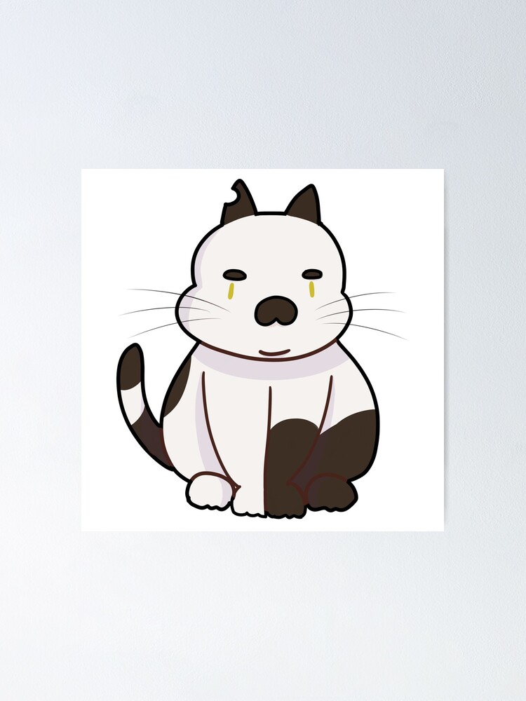 "Luca Cat Machiavelli" Poster for Sale by Dino-Da-Dragon | Redbubble