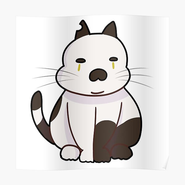 "Luca Cat Machiavelli" Poster for Sale by Dino-Da-Dragon | Redbubble
