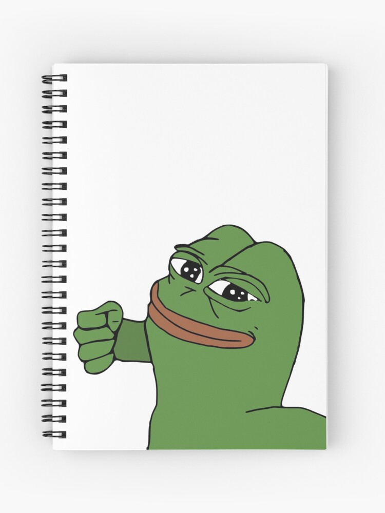 "Pepe Punching Meme" Journal for Sale by John Soprano | Redbubble