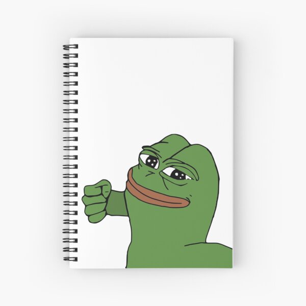 "Pepe Punching Meme" Journal for Sale by John Soprano | Redbubble
