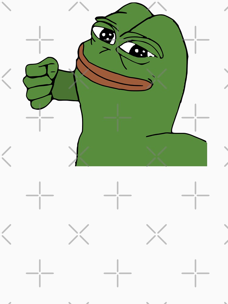 "Pepe Punching Meme" T-shirt for Sale by JackrSpinella | Redbubble ...