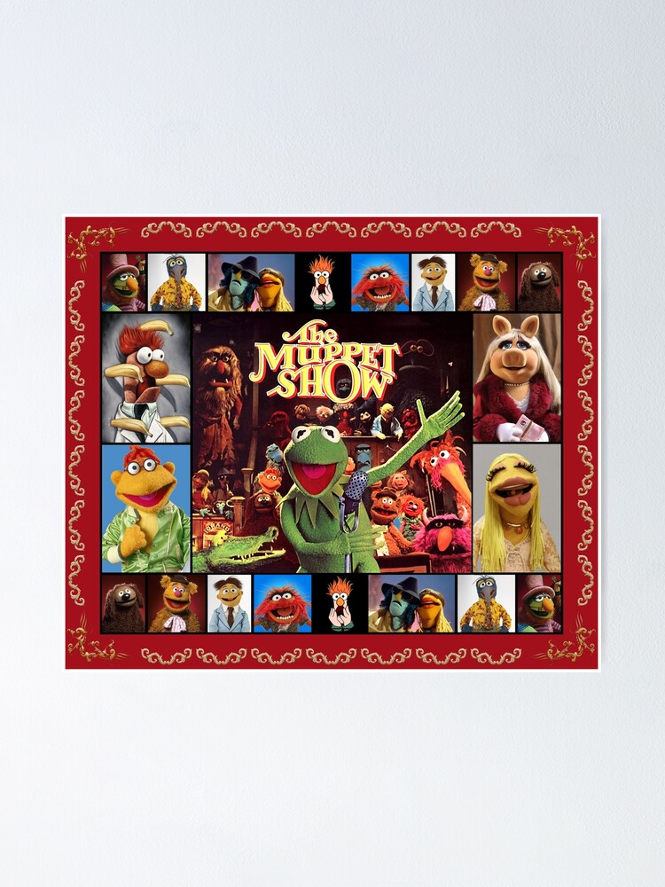 "The Muppet Show Photo Collage" Poster for Sale by carpett627 | Redbubble