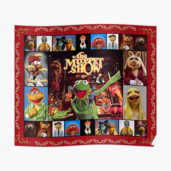 "The Muppet Show Photo Collage" Poster for Sale by carpett627 | Redbubble
