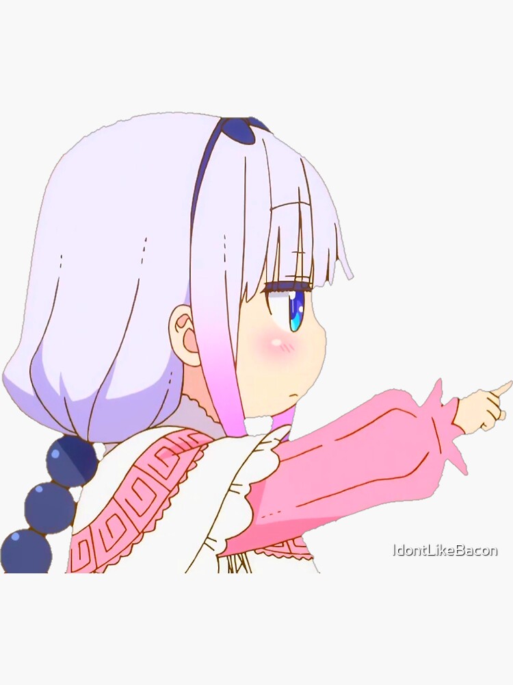 "Kanna pointing to the right | Kobayashi san chi no maid dragon ...
