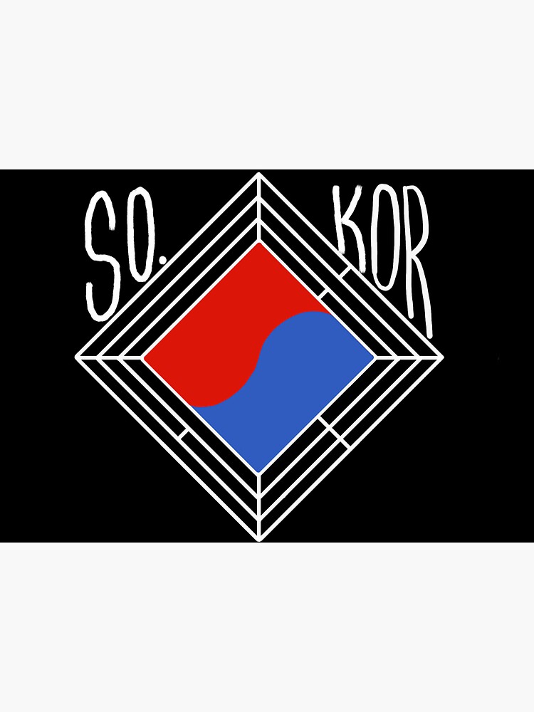"Geometric Korean Flag (So. Kor)" Sticker for Sale by Cbenefiel21 ...