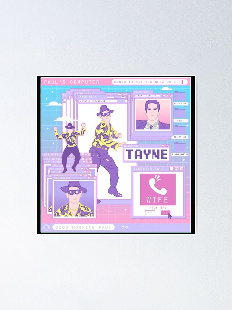 "TAYNE BETA" Poster for Sale by brynsterz | Redbubble