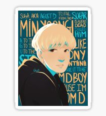 Agust D: Pegatinas | Redbubble