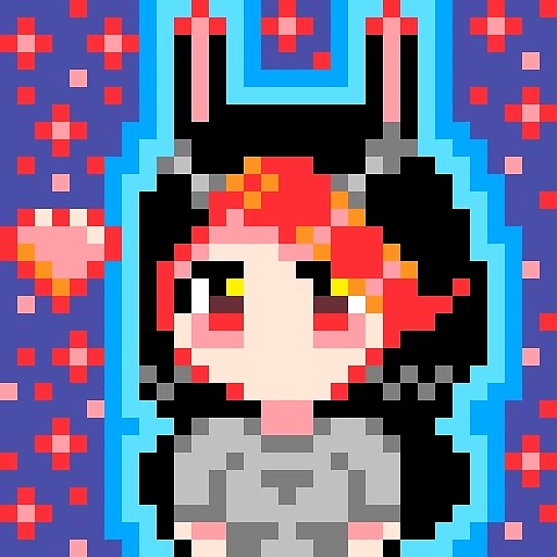 "Pixel Bunny Girl " by Arlliz | Redbubble