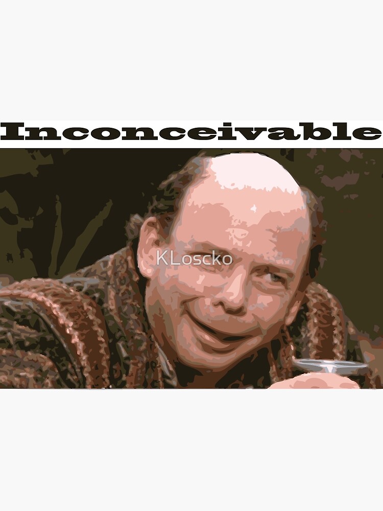"Inconceivable" Greeting Card for Sale by KLoscko | Redbubble
