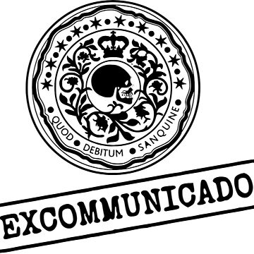 "Excommunicado" Sticker for Sale by LSA-AZ | Redbubble