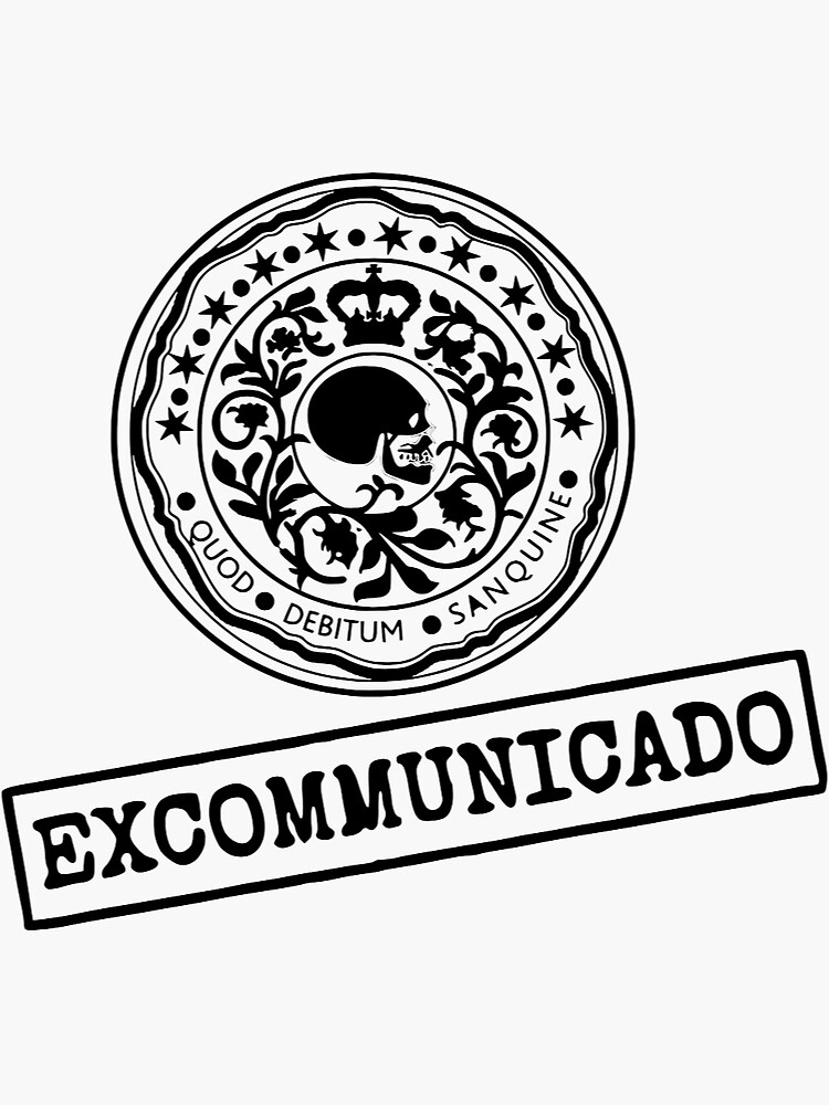 "Excommunicado" Sticker for Sale by LSA-AZ | Redbubble