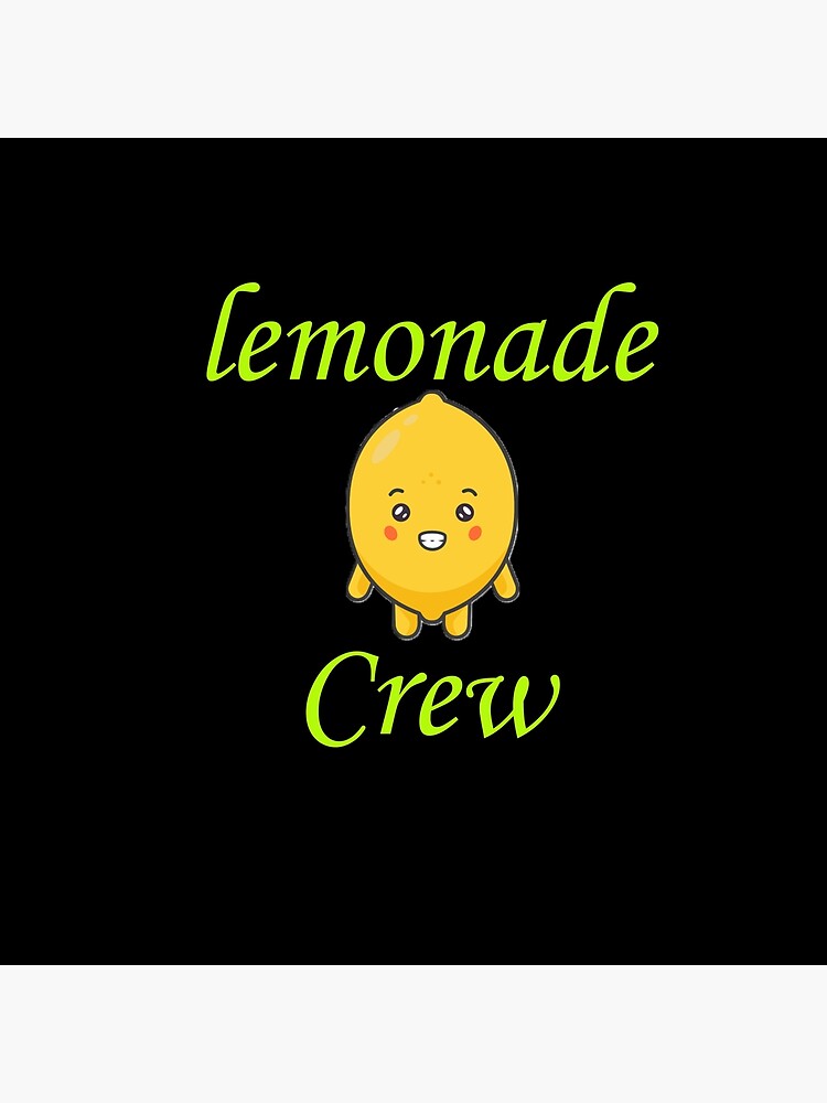 "lemonade crew cute lemon design" Poster by ZEmRX-0 | Redbubble