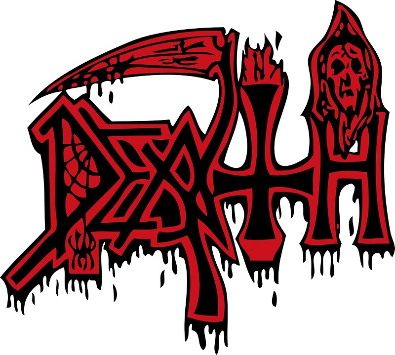 "DEATH LOGO" by XavierLange | Redbubble