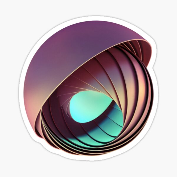 "Nucleus (White edition)" Sticker for Sale by DesignerNiraj | Redbubble