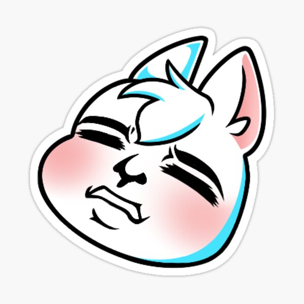 "Anime Meme Bun" Sticker for Sale by Lynibi | Redbubble