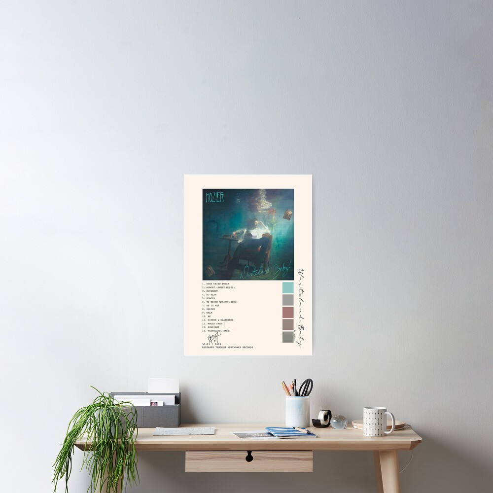 "Hozier album cover poster " Poster for Sale by ArtsyCoconut | Redbubble