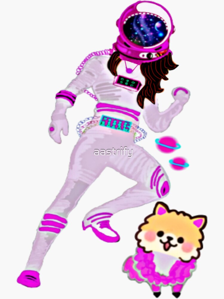 "space girl " Sticker by aastrify | Redbubble