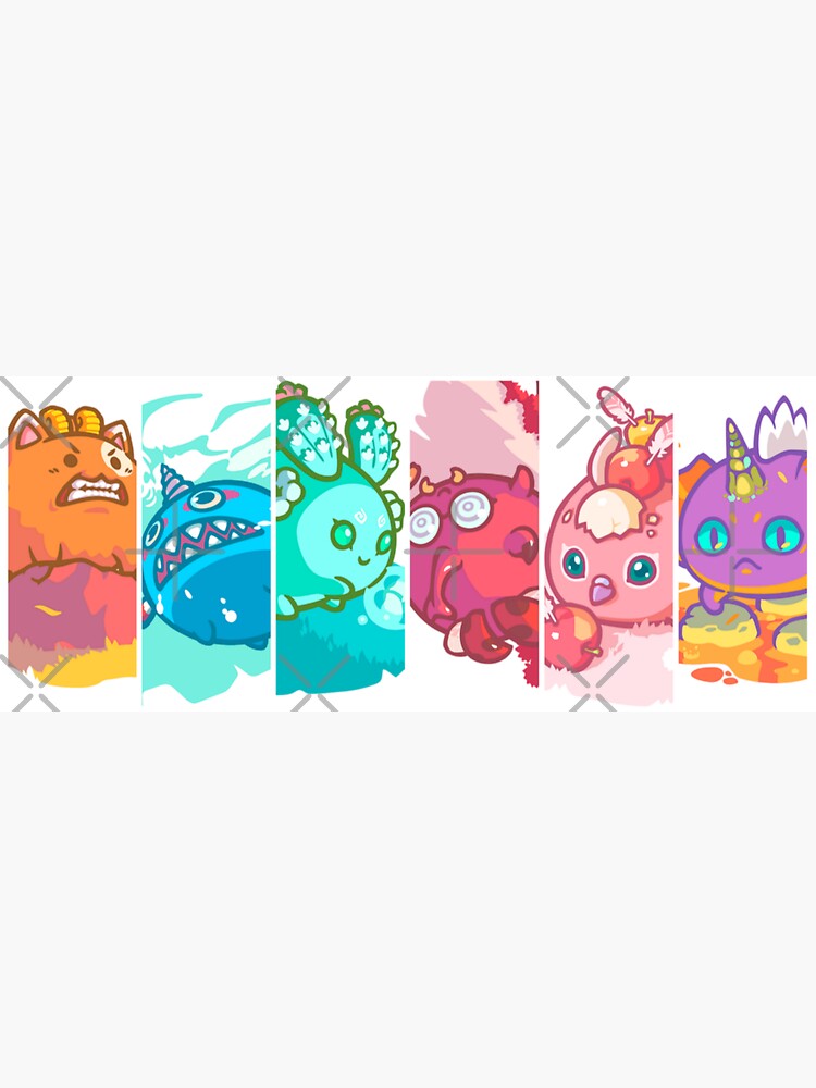 "Axie Infinity Classes" Sticker for Sale by Samultaneous | Redbubble