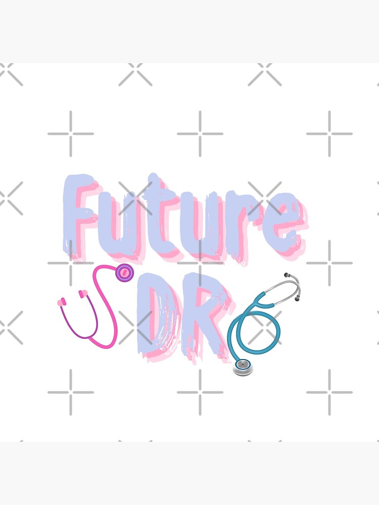 "Future Doctor with stethoscopes " Poster for Sale by MedDelighted ...